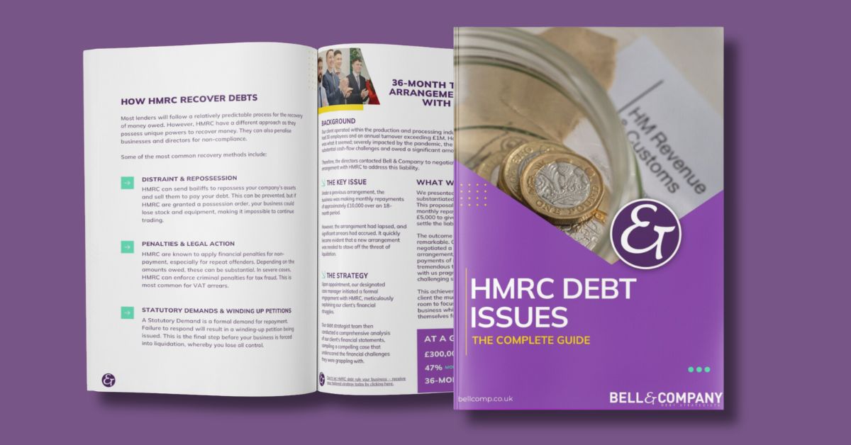 HMRC Business Debt: The Complete Guide - Bell & Company